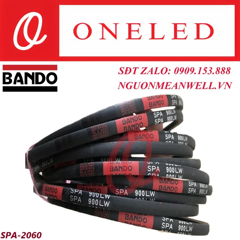 Dây Curoa SPA 2060 BANDO - 0909153888 Optibelt Mitsuboshi gates